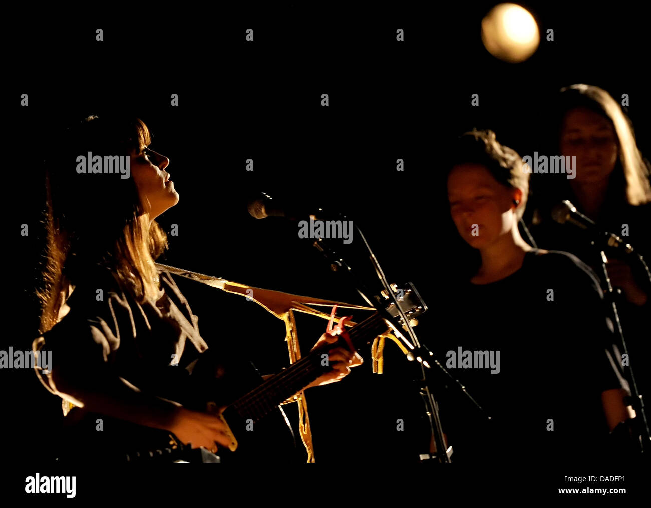 Canadian singer Leslie Feist performs her only concert in Germany at ...