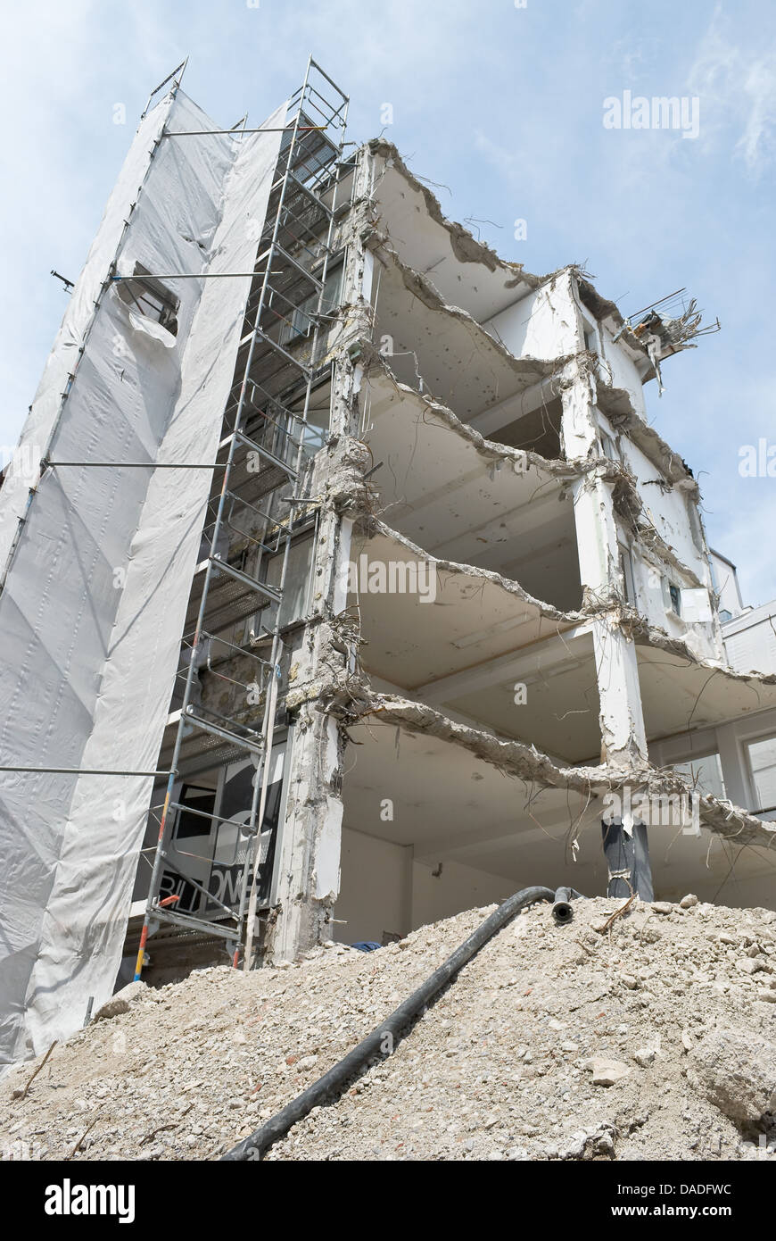 Building Demolition as Sign of Urban Renewal Stock Photo - Alamy