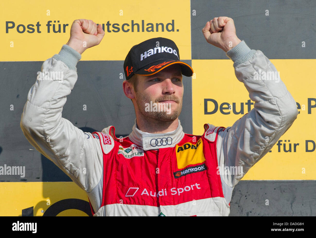 The German racing driver Martin Tomczyk of Audi Sport Team Phoenix ...