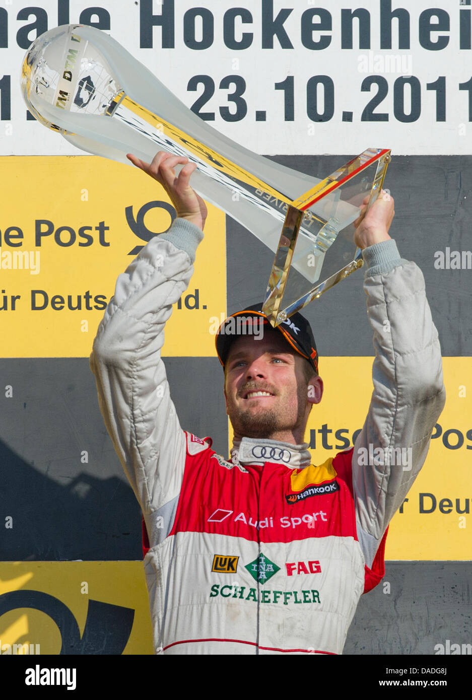 The German racing driver Martin Tomczyk of Audi Sport Team Phoenix ...