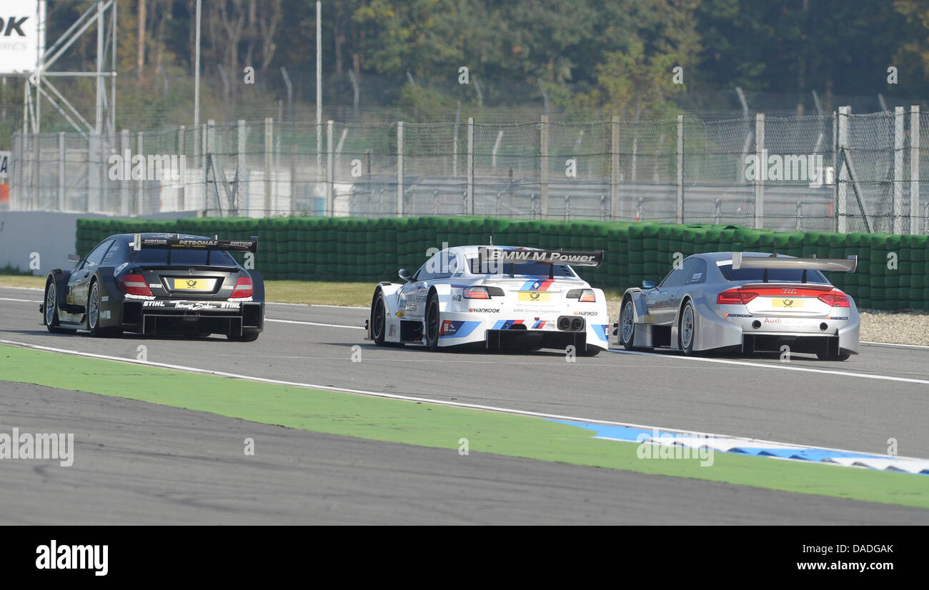 Next year's German Touring Car Masters race cars are presented at the ...