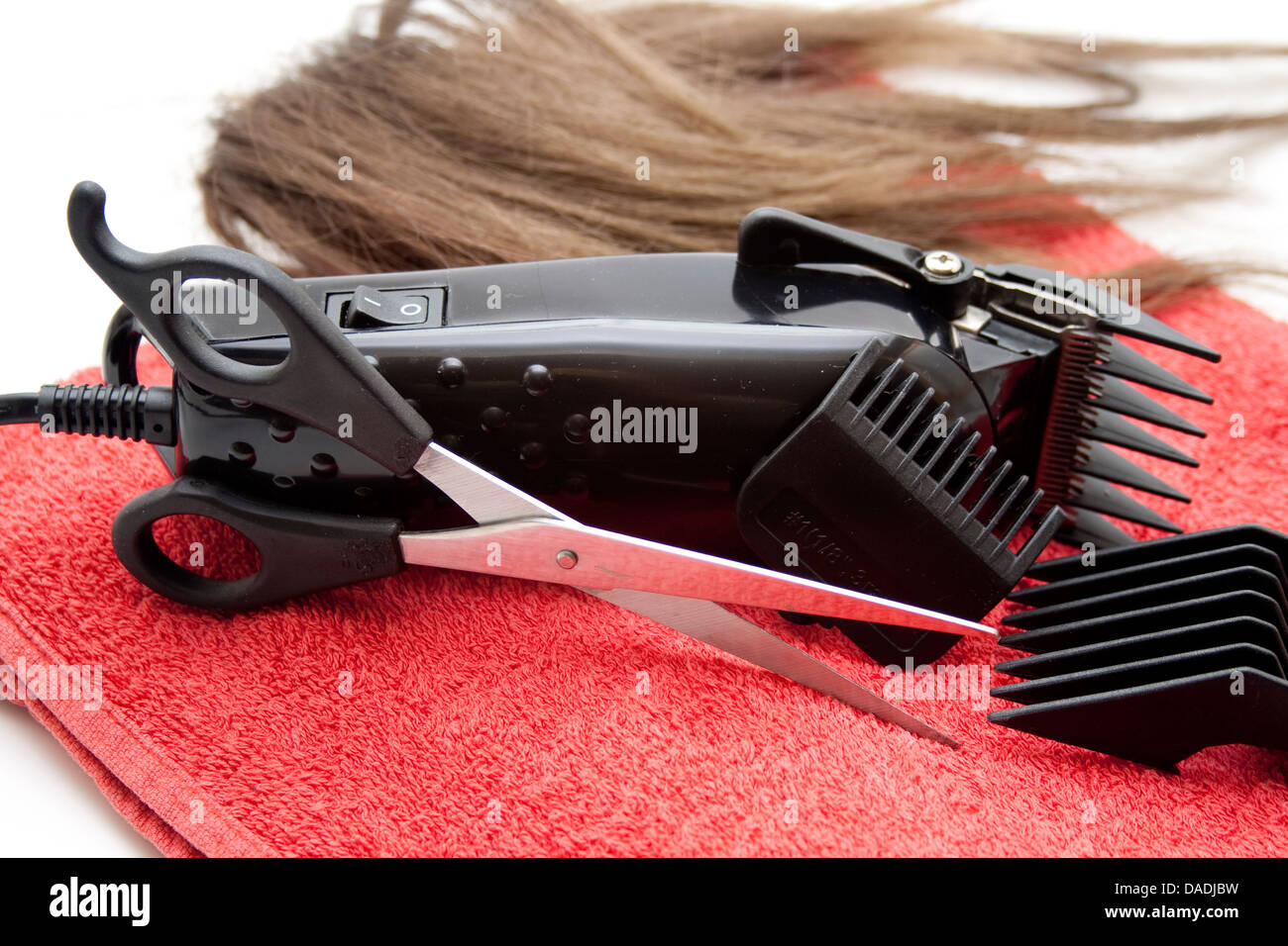 Hair guts scissors hi-res stock photography and images - Alamy