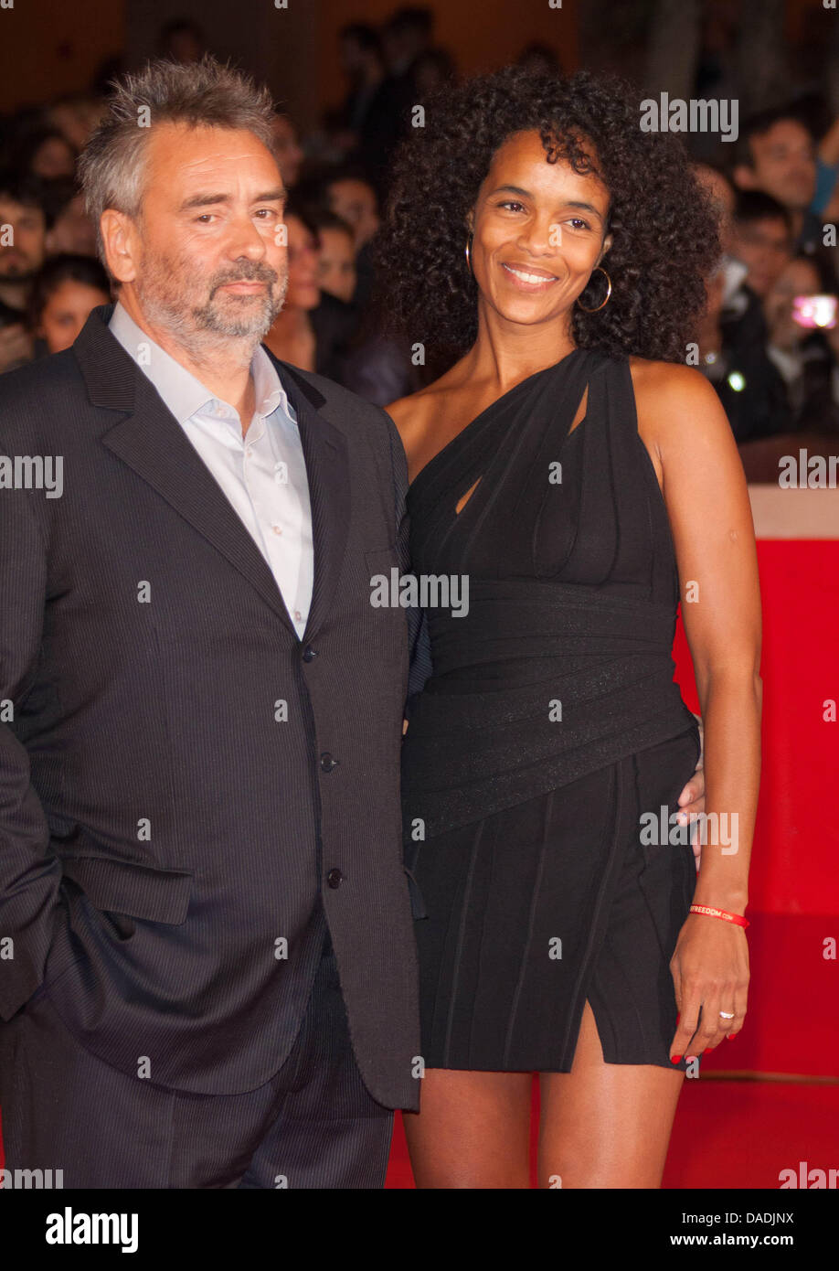 Director Luc Besson And His Wife Virginie Besson Silla Attend The Director Luc Besson And His Wife Virginie Besson Silla Attend The
