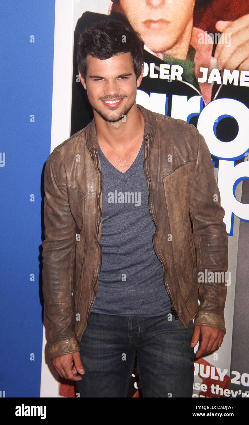 New York, New York, USA. 10th July, 2013. Actor TAYLOR LAUTNER attends ...