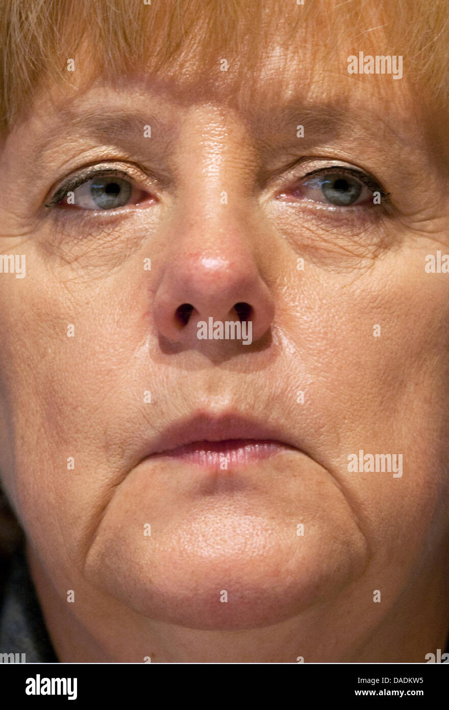German Chancellor Angela Merkel attends the Federal Delegates' Assembly ...