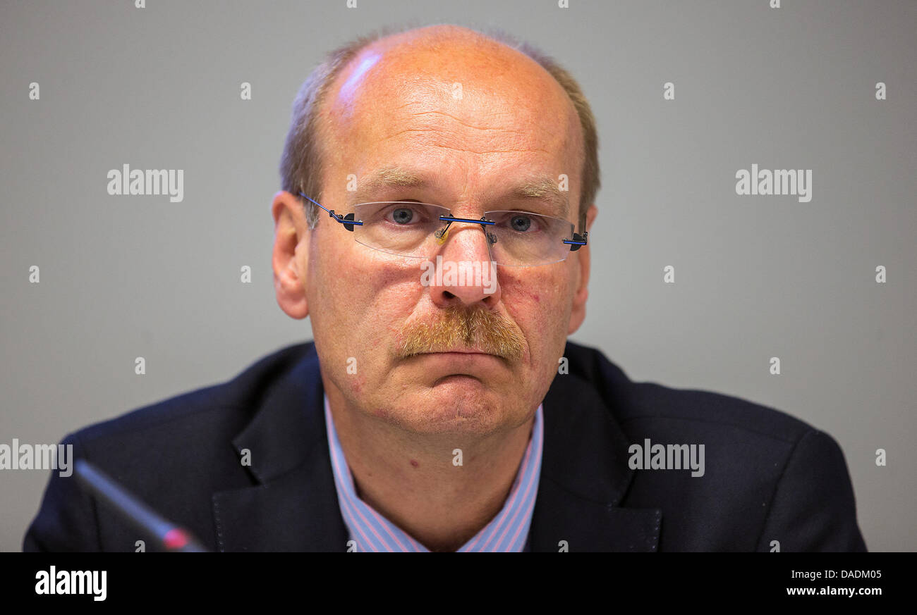 Carsten Wendt, department leader for organized crime of the LKA (state ...