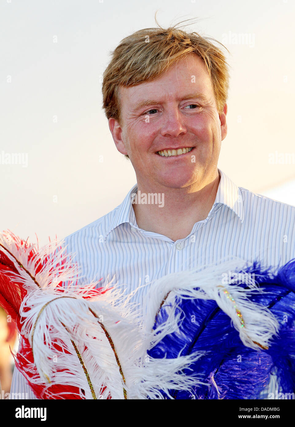 Prince Willem-Alexander of The Netherlands attends with the Dutch royal ...