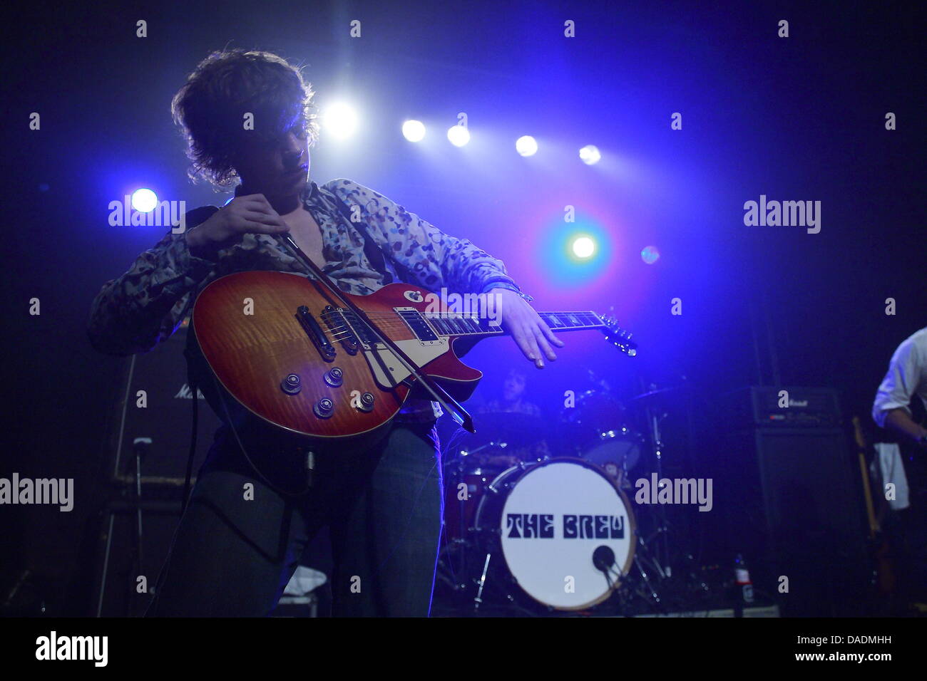 The British blues rock band 'The Brew' perform at the Postbahnhof in ...
