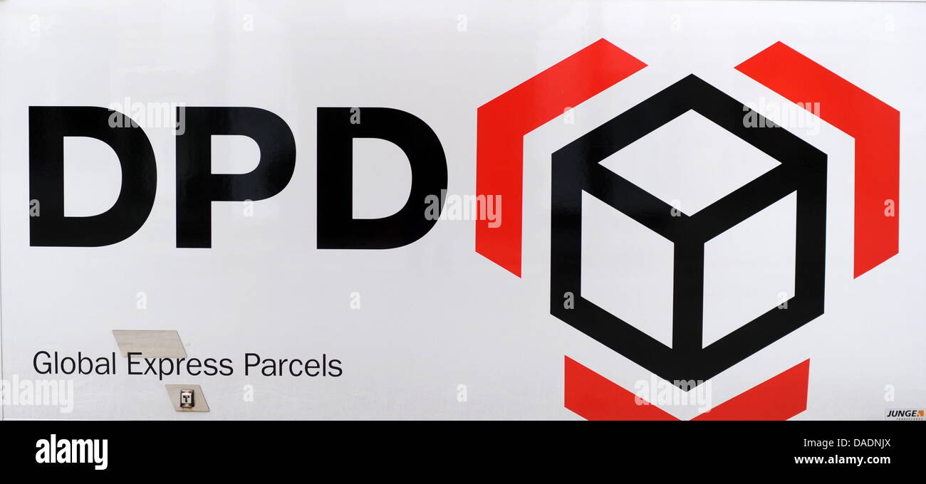 The logo of the logistics company DPD is printed onto the side of one ...