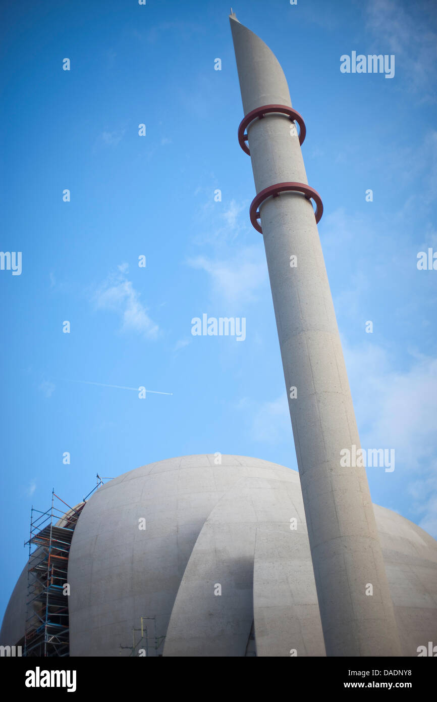 The construction site of the new mosque is seen in Cologne, Germany, 31 ...