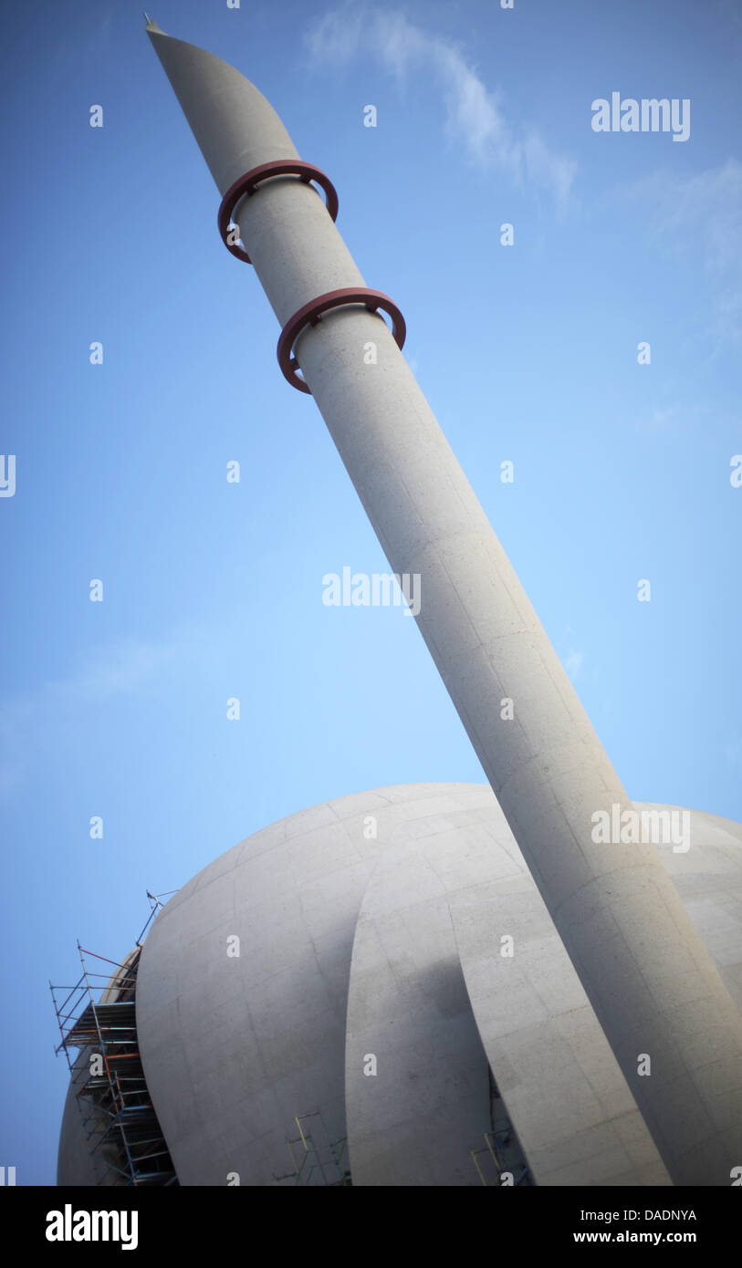 The construction site of the new mosque is seen in Cologne, Germany, 31 ...