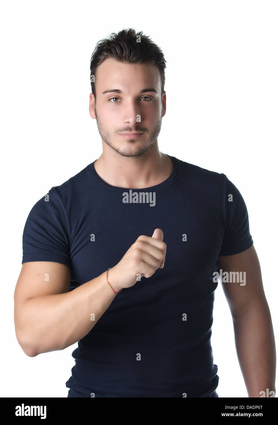 Pointing guy hi-res stock photography and images - Alamy