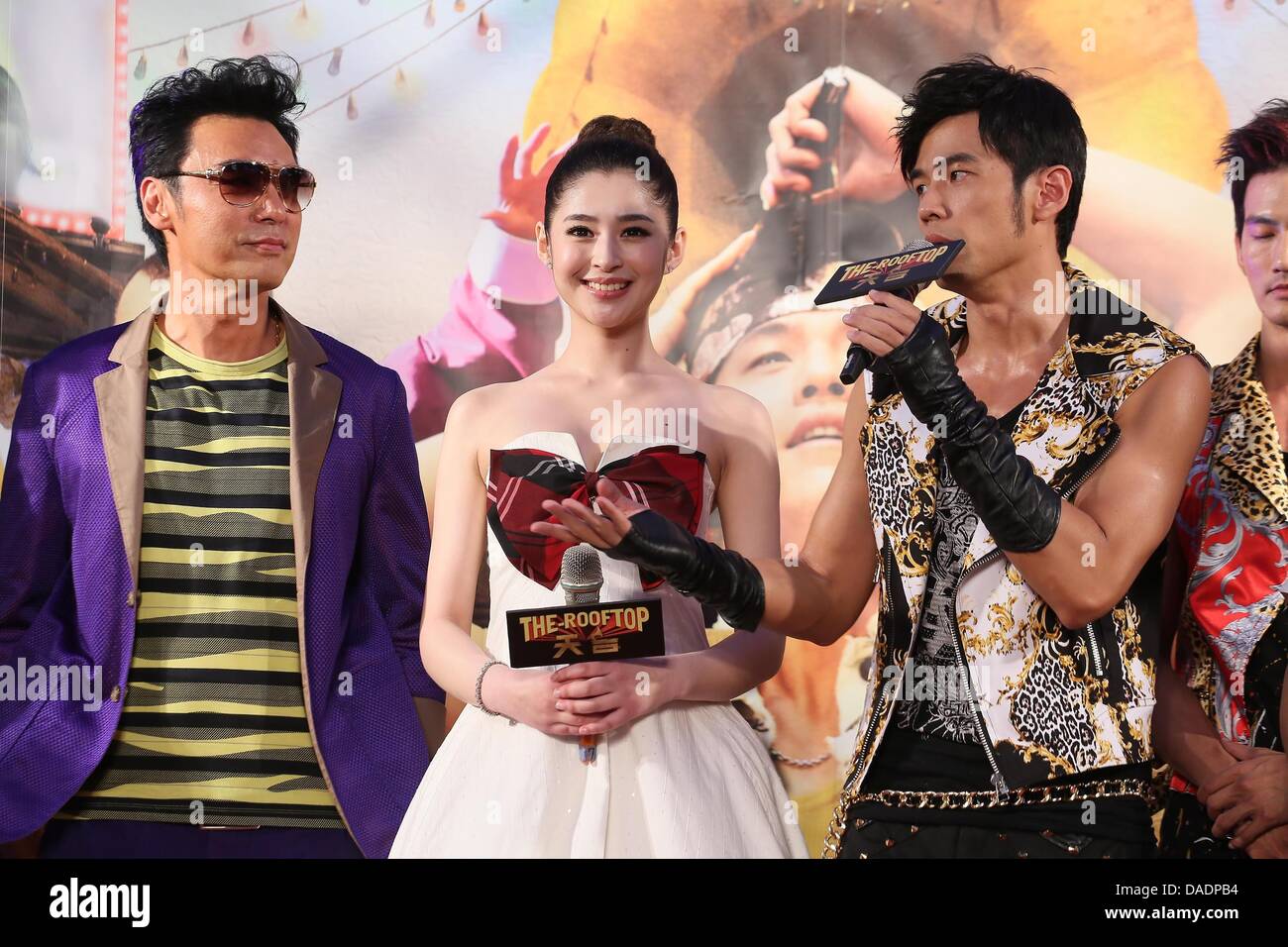 Jay Chou attended premiere of The Rooftop in Taipei,Taiwan,China on ...