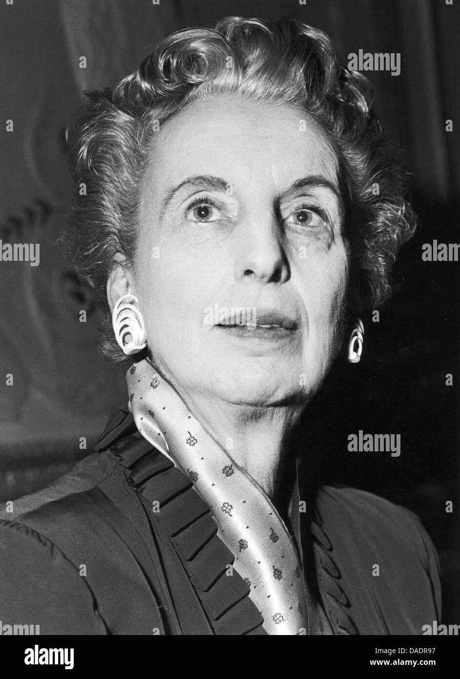 Author and journalist Kay Boyle in 1960. Portrait by photographer Fred ...