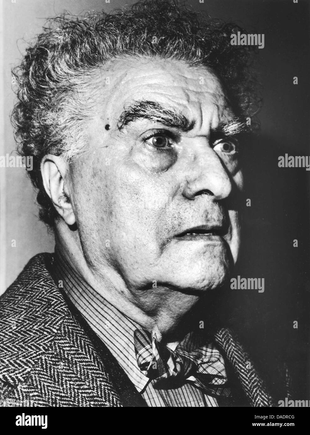 Composer and Conductor Edgar Varese in 1962. Portrait by photographer ...