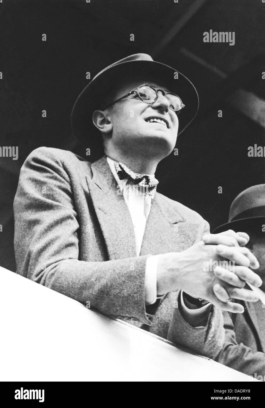 French politician Pierre Cot in 1935. Portrait by photographer Fred ...