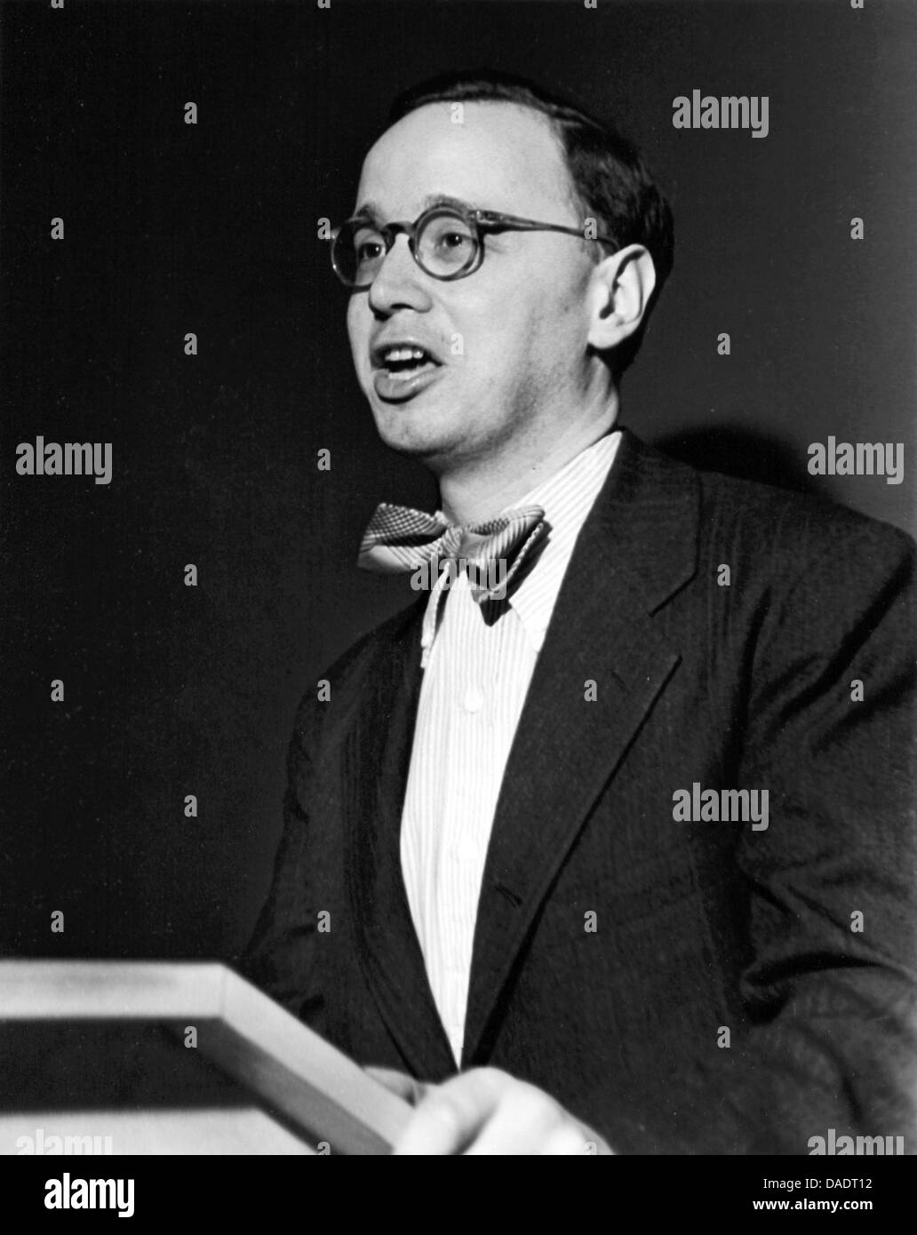 Arthur Schlesinger in 1949. Portrait by photographer Fred Stein (1909 ...