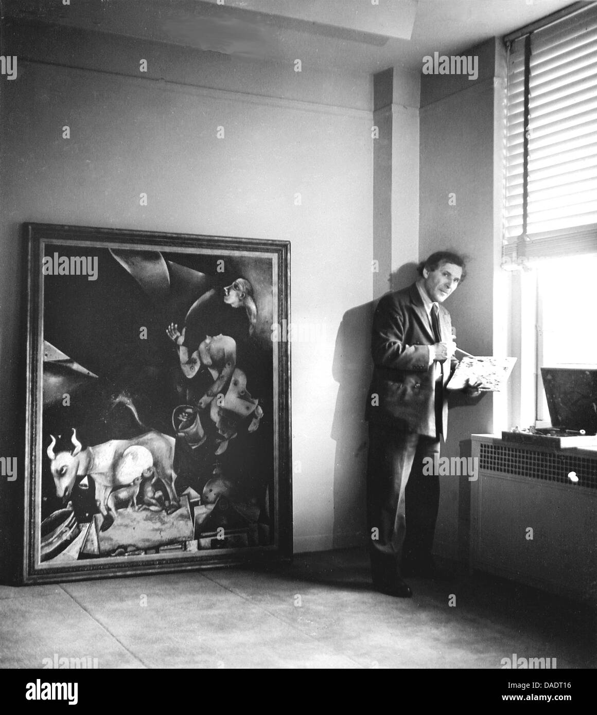 Marc Chagall about 1941. Portrait by photographer Fred Stein (1909-1967 ...