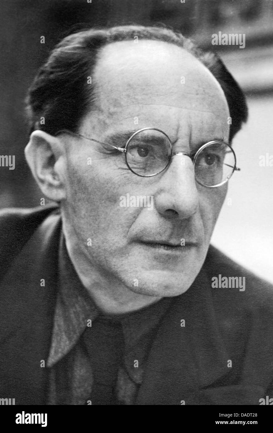 Historian and philosopher Max Raphael in 1943. Portrait by photographer ...