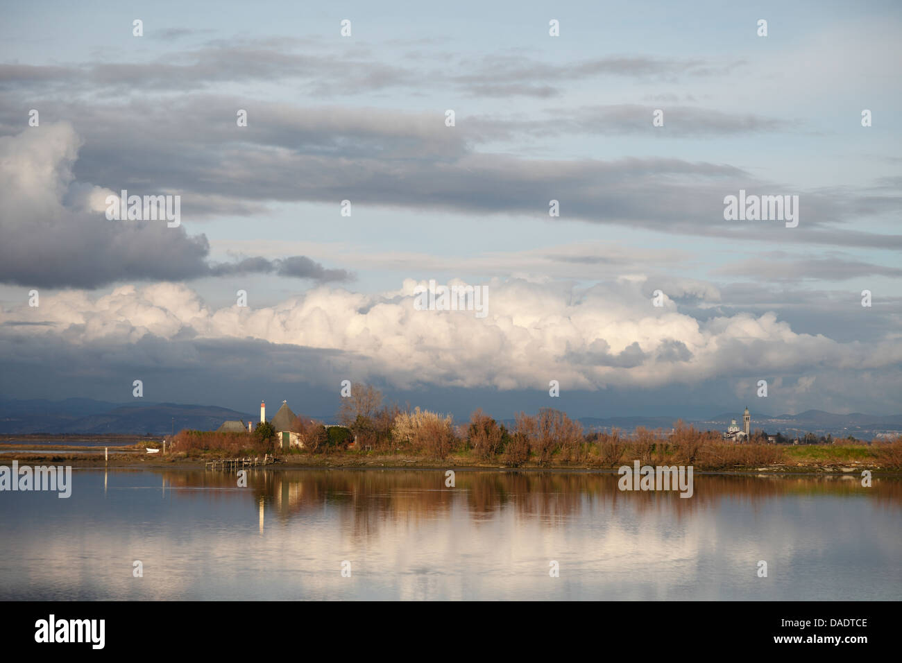 The beautiful island of Barbana, Grado Stock Photo - Alamy
