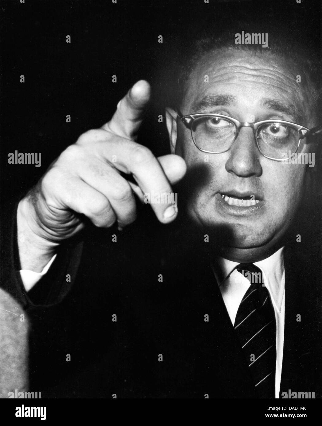 Henry Kissinger in 1963. Portrait by photographer Fred Stein (1909-1967 ...