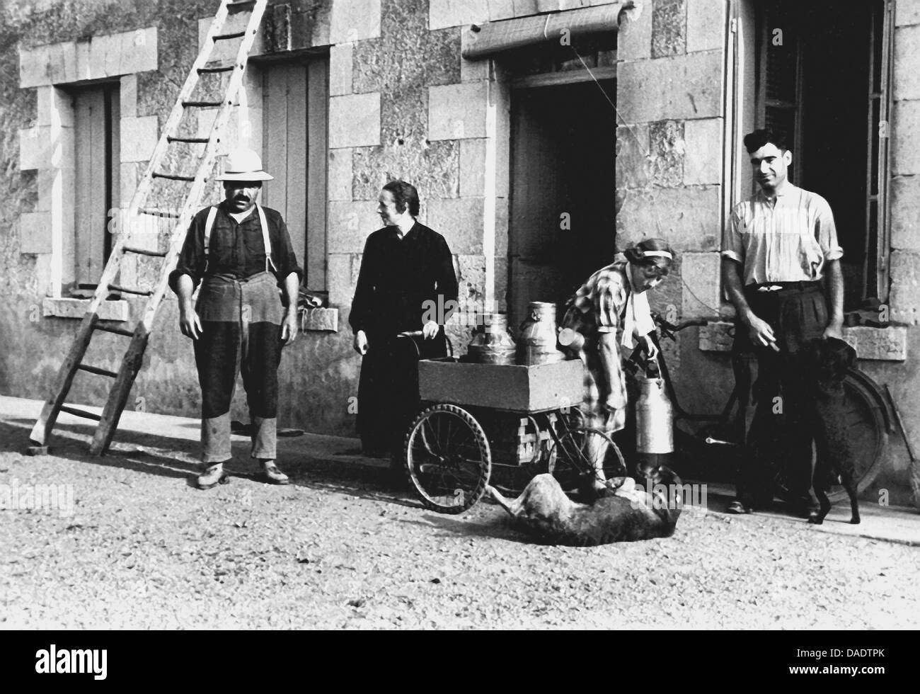 France 1935, farmers family. Image by photographer Fred Stein (1909 ...
