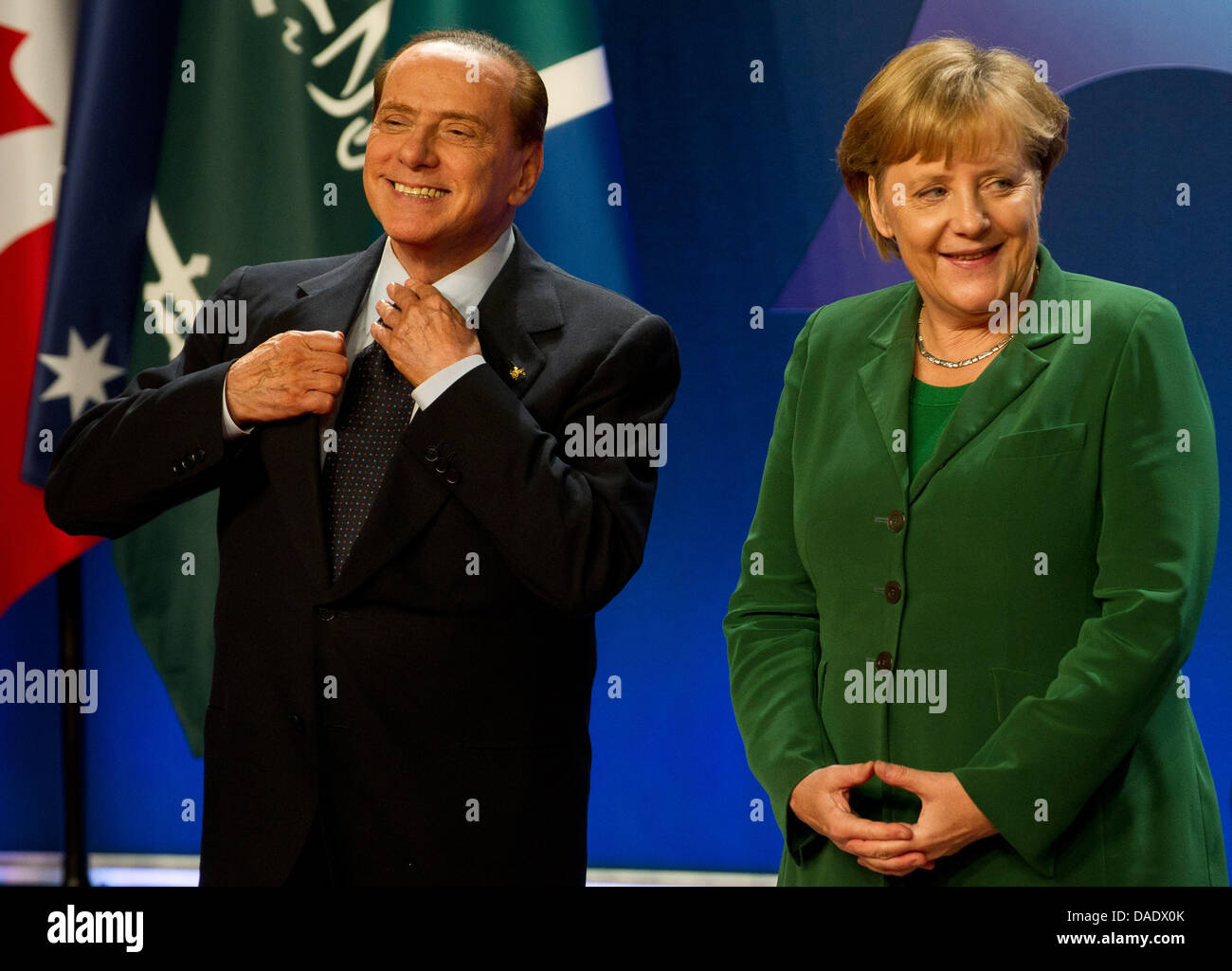 Angela merkel silvio berlusconi hi-res stock photography and images - Alamy
