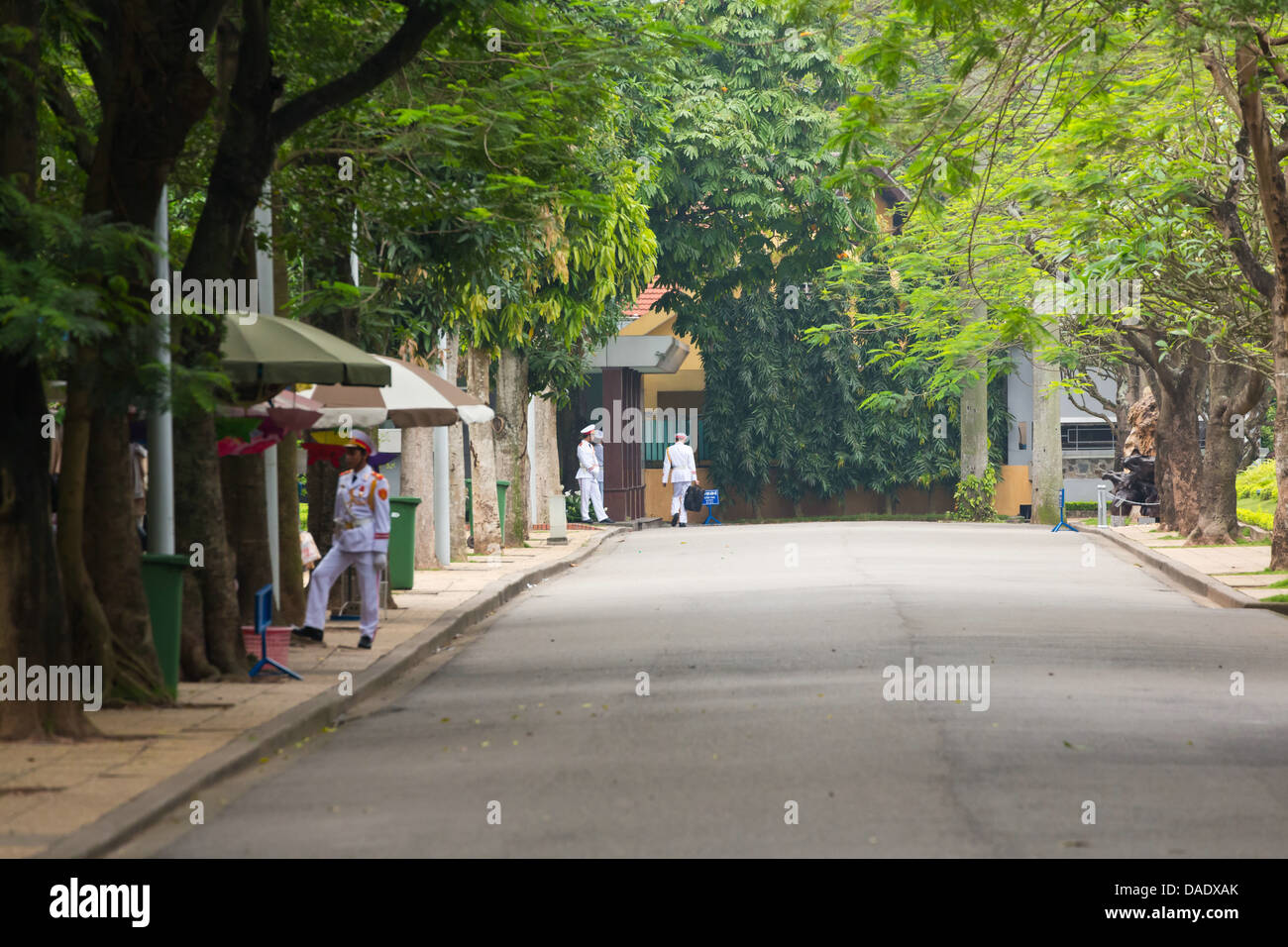 Tree Lined Boulevard in Hanoi, Vietnam Stock Photo - Alamy