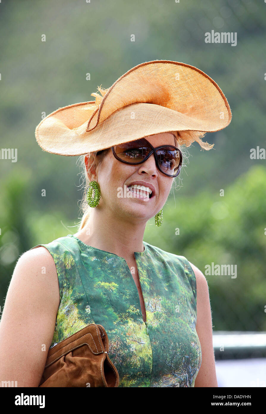 Dutch Princess Maxima seen in Saba, Dutch Caribbean, 5 November 2011 ...
