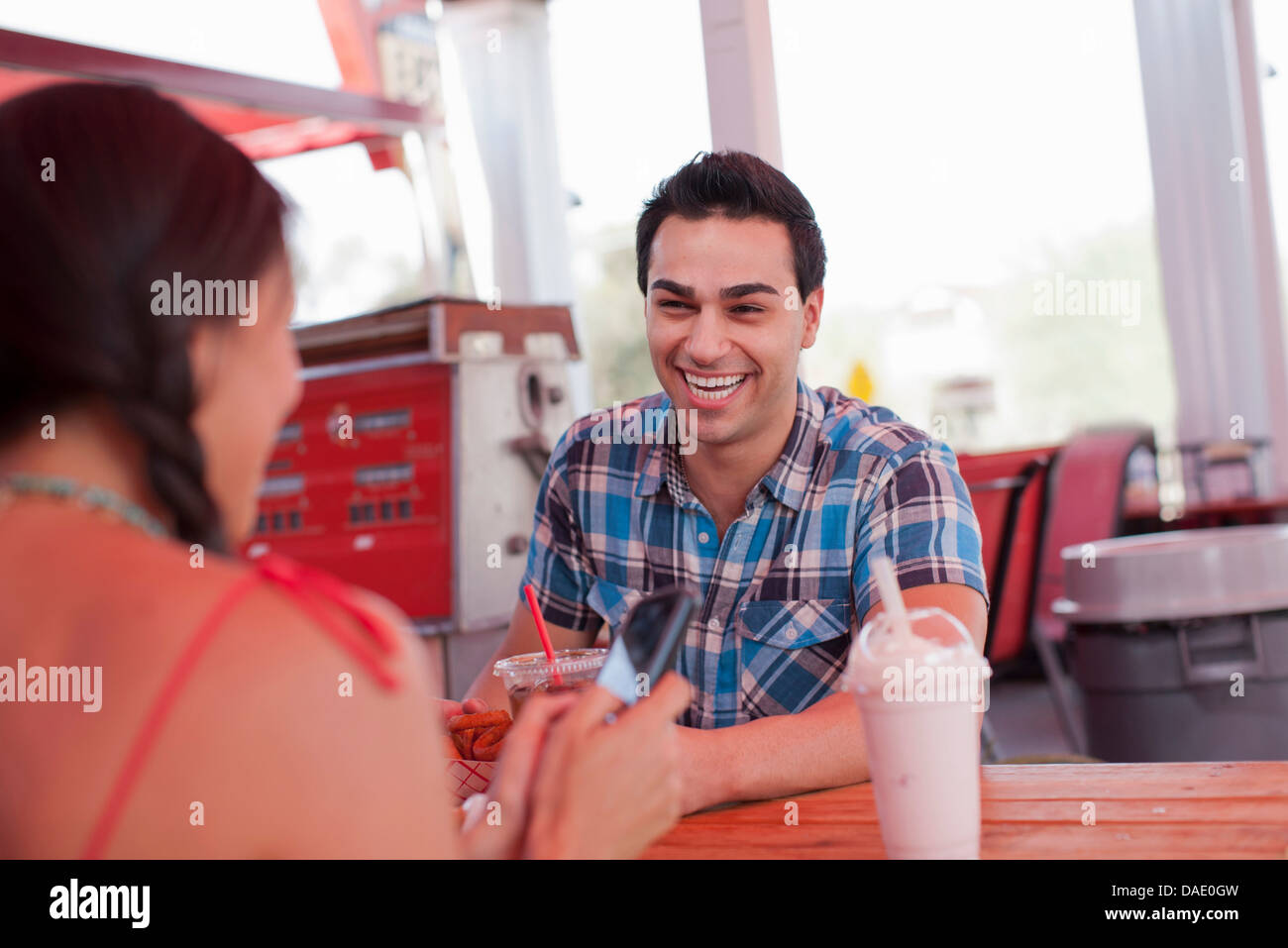 Middle eastern woman uses hi-res stock photography and images - Alamy