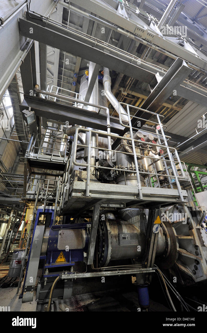 The drying plant is seen at the Classen factory in Baruth, Germany, 12 ...