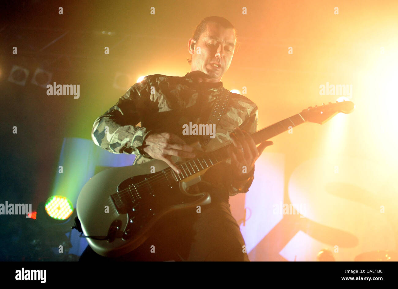 The singer of the English band Bush Gavin Rossdale performs on stage at ...