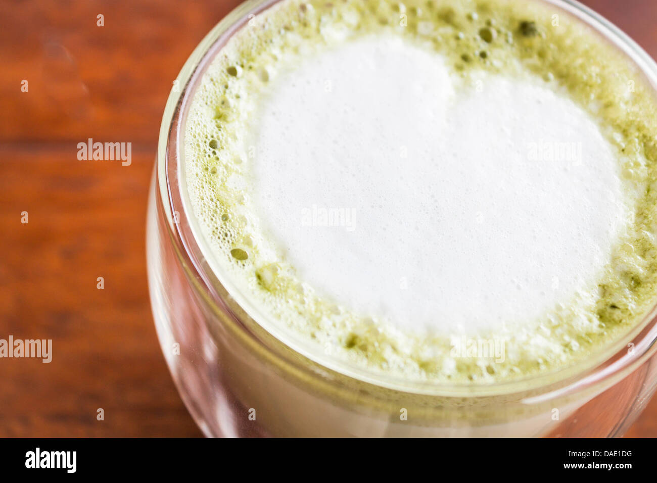 Matcha green tea latte in hi-res stock photography and images - Alamy