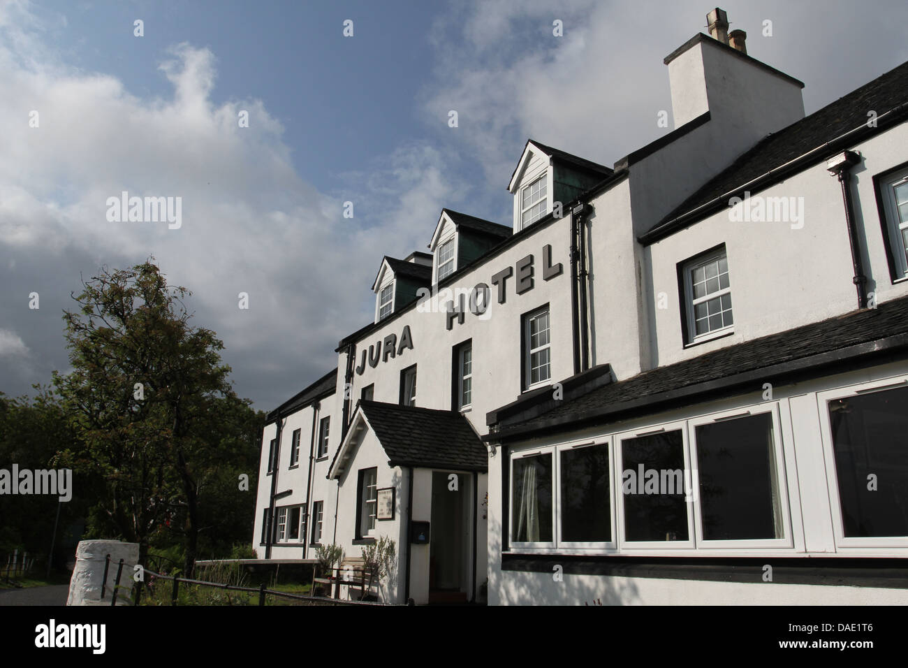 Jura hotel Craighouse Jura Scotland July 2013 Stock Photo - Alamy