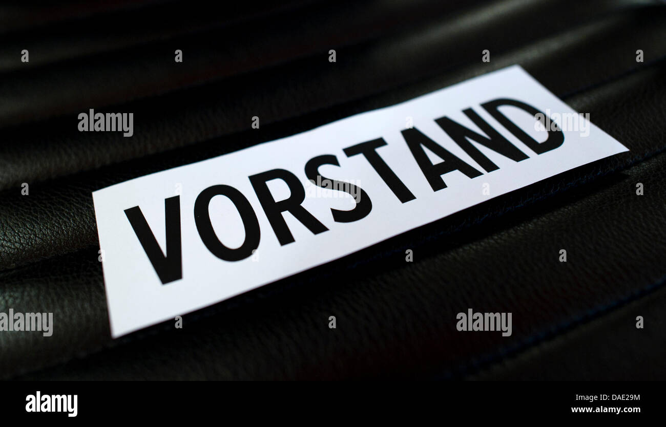 Vorstand hi-res stock photography and images - Alamy