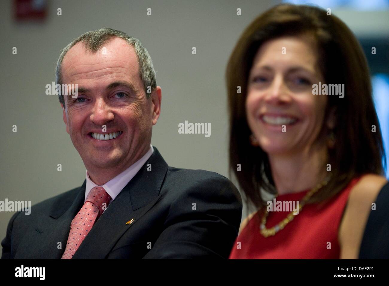US Ambassador to Germany Philip D. Murphy and his wife Tammy Murphy ...