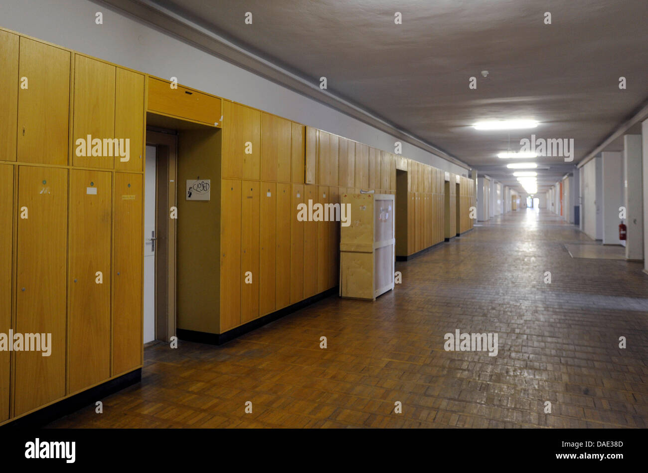 A hall of the former GDR radio station at Nalepa Street is seen during ...