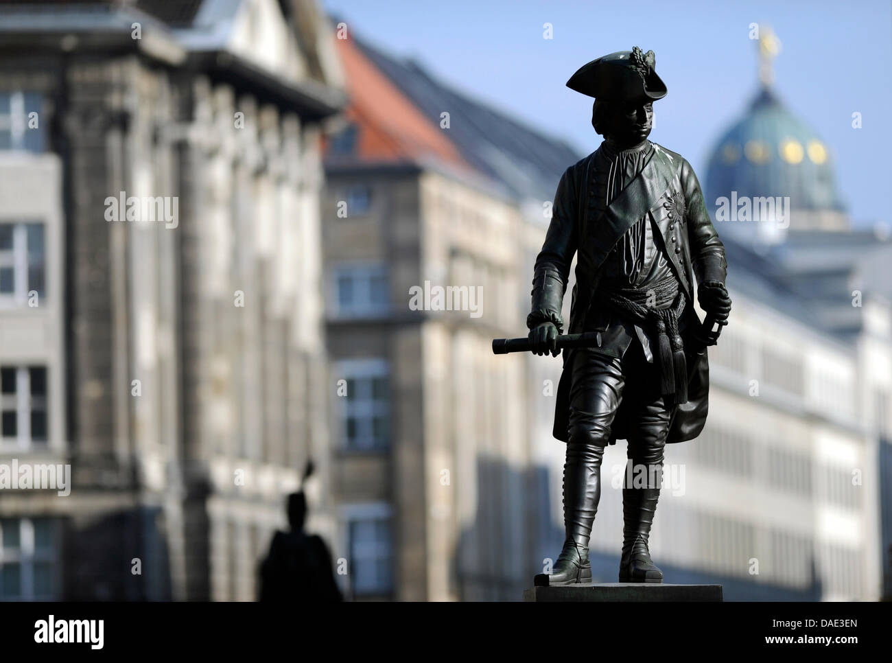 The bronze copy of the monument of General Field Marshal Leopold ...