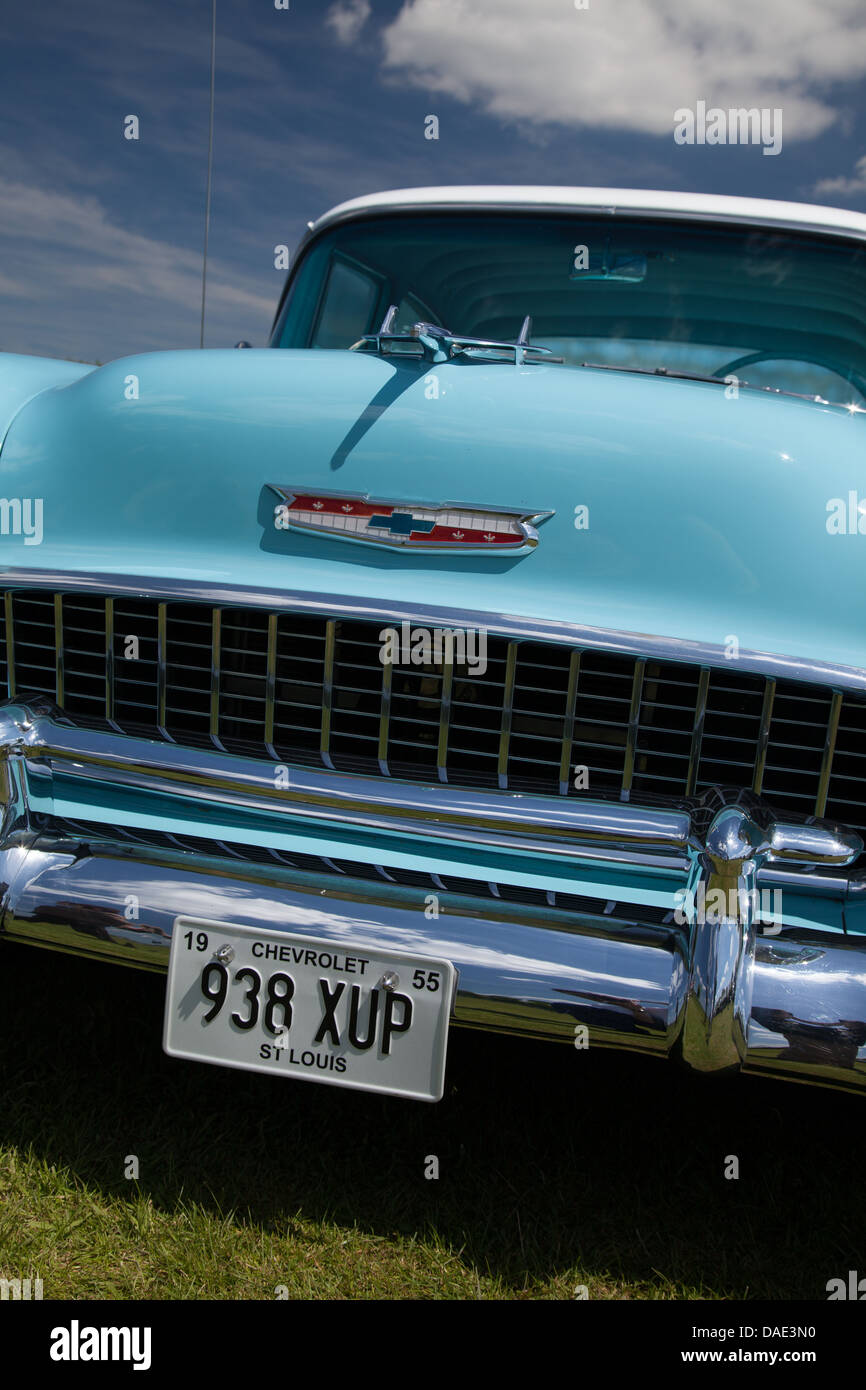 Vintage Chevrolet American classic car Stock Photo - Alamy