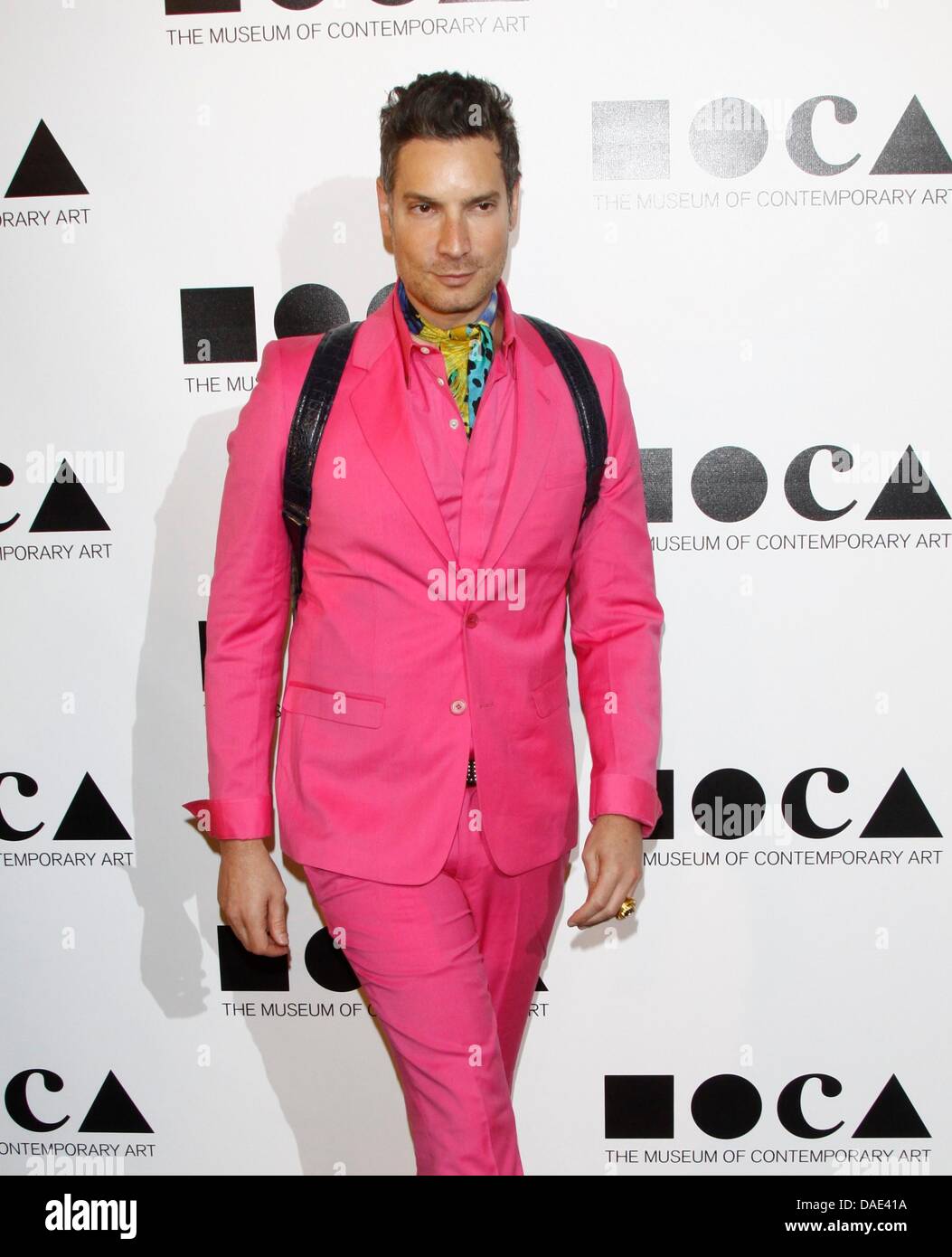 Stylist Cameron Silver arrives at the 2011 MOCA Gala - "An Artists Life ...