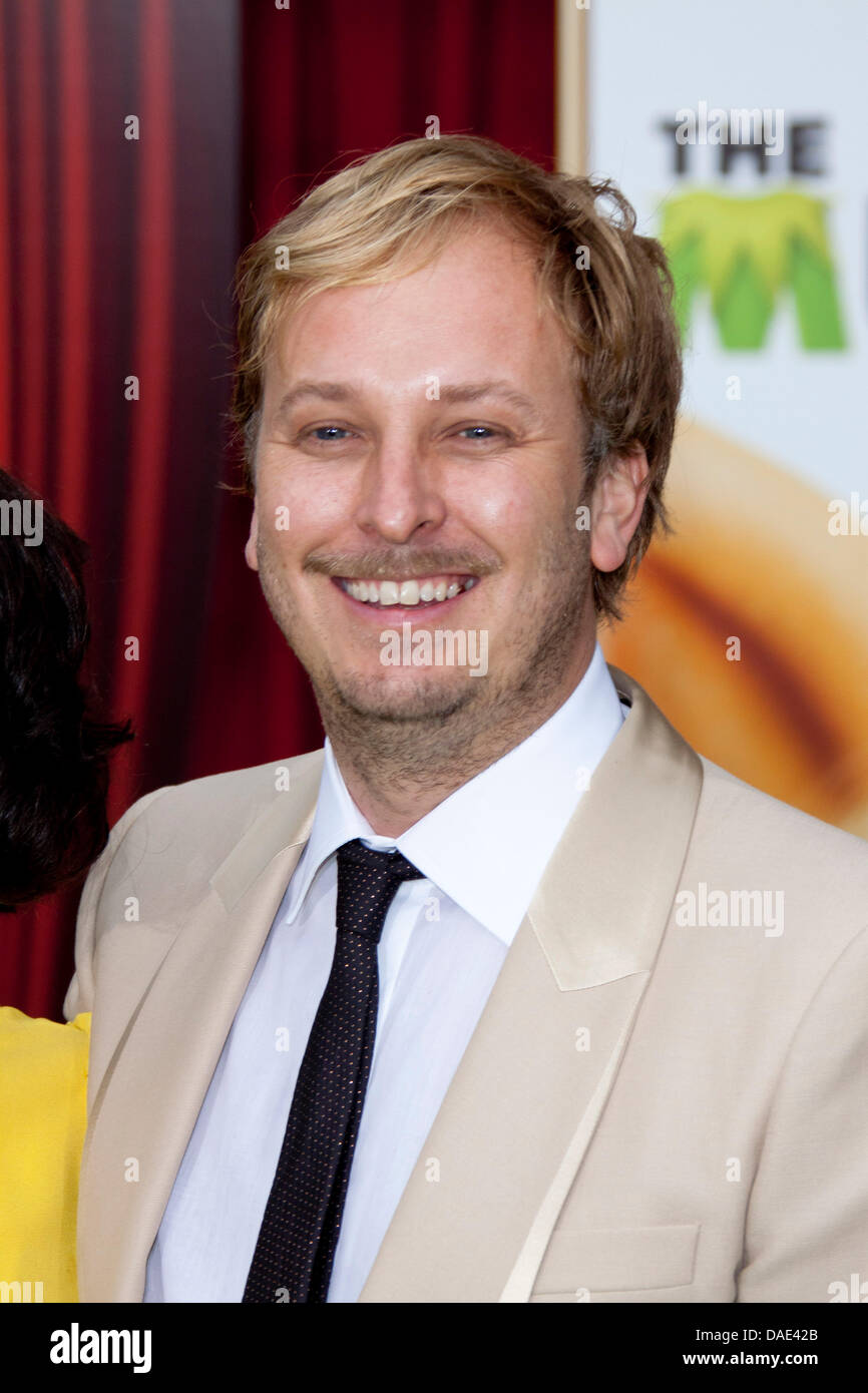 Actor James Bobin arrives at the World Premiere of 'The Muppets' at El ...