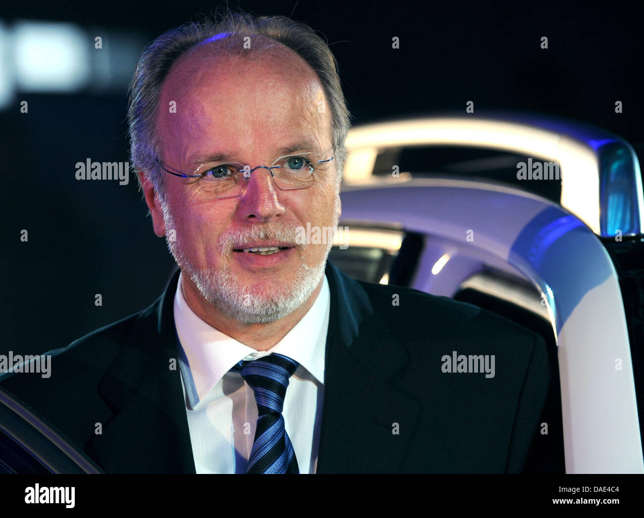 Director of the Daimler factory in Bremen, Andreas Kellermann, is seen at the factory's ...