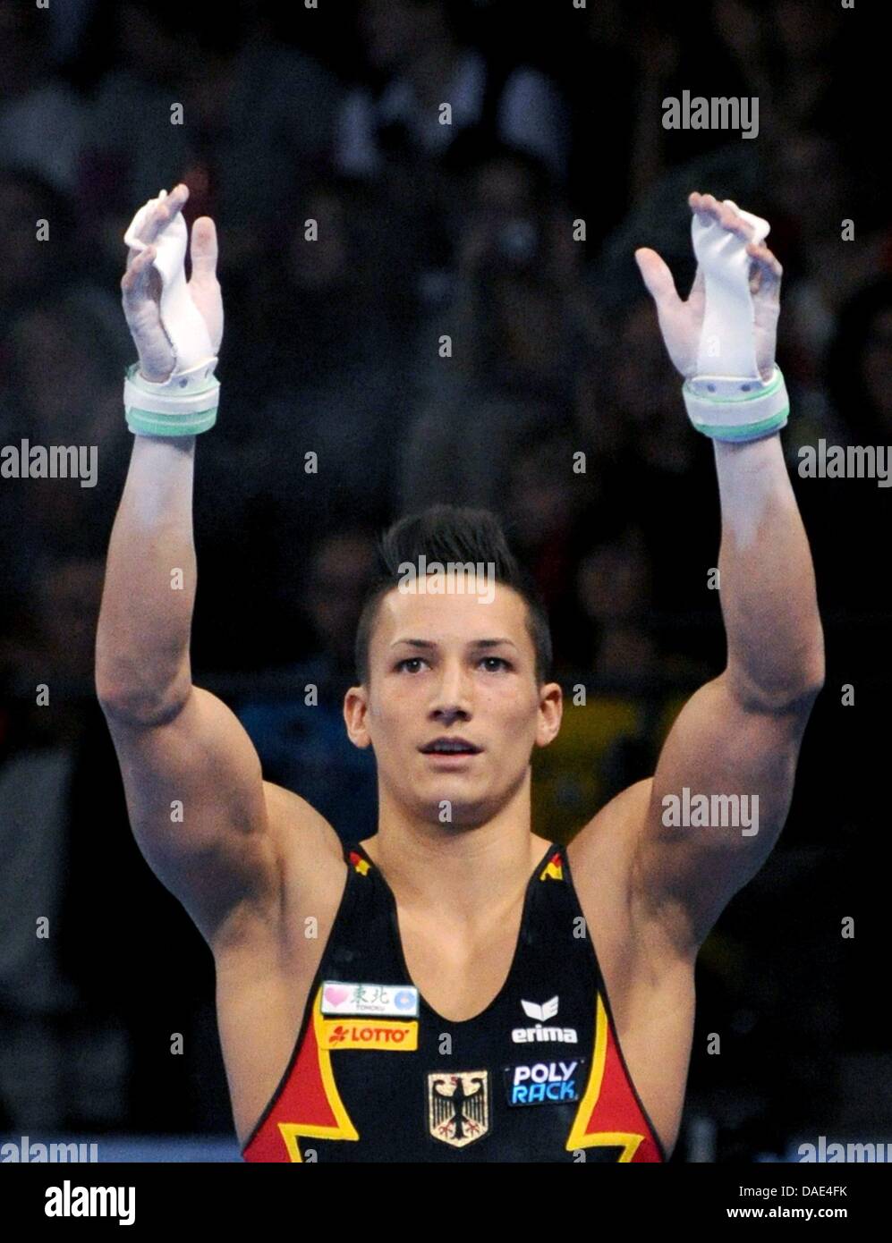 During gymnastics hi-res stock photography and images - Alamy