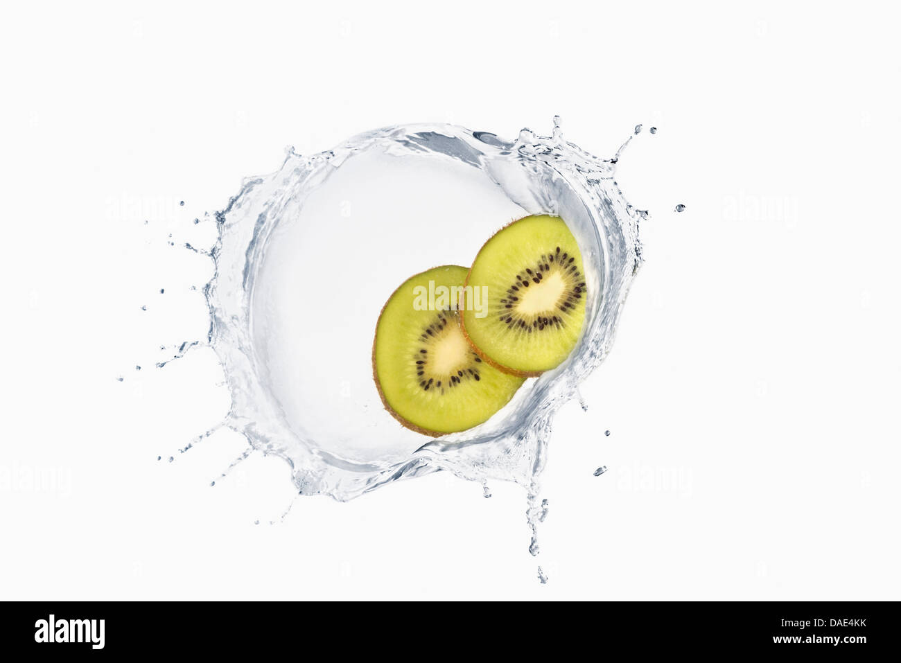 Two slices tropical fruit Cut Out Stock Images & Pictures - Alamy