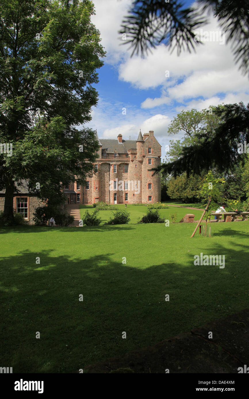 Thirlestane Castle in the Scottish Borders Stock Photo - Alamy