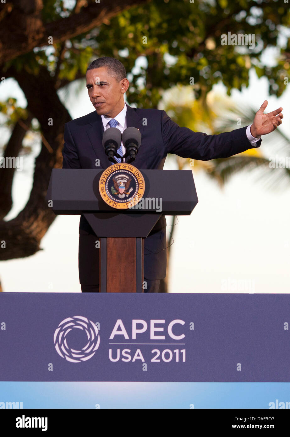 US President Barack Obama attends a press conference after the closing ...