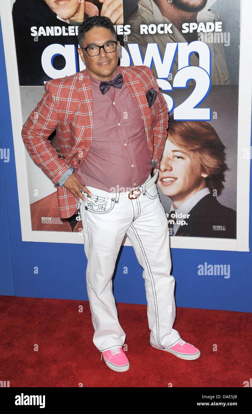 New York, NY. 10th July, 2013. Nick Turturro at arrivals for GROWN UPS ...