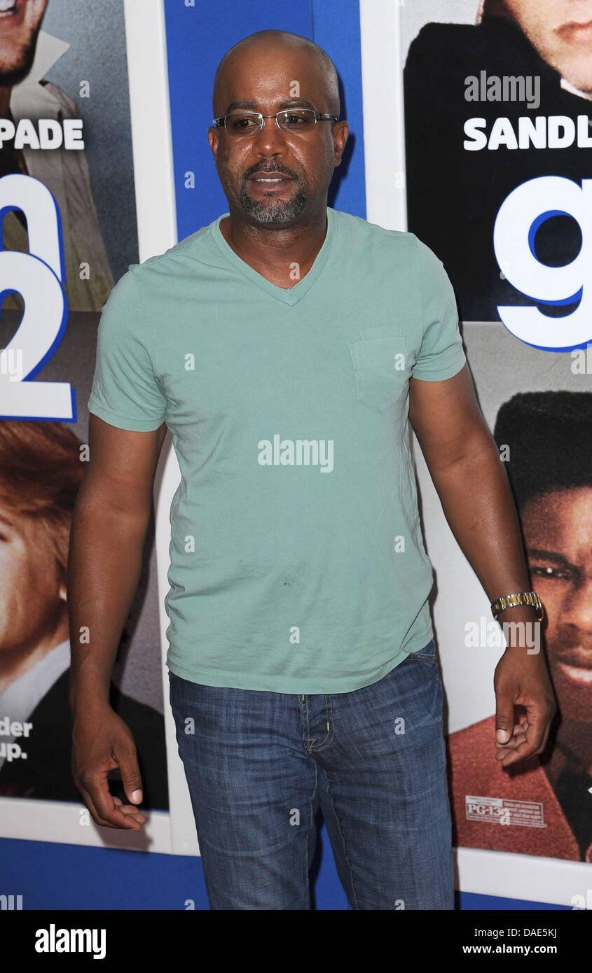New York, NY. 10th July, 2013. Darius Rucker at arrivals for GROWN UPS ...