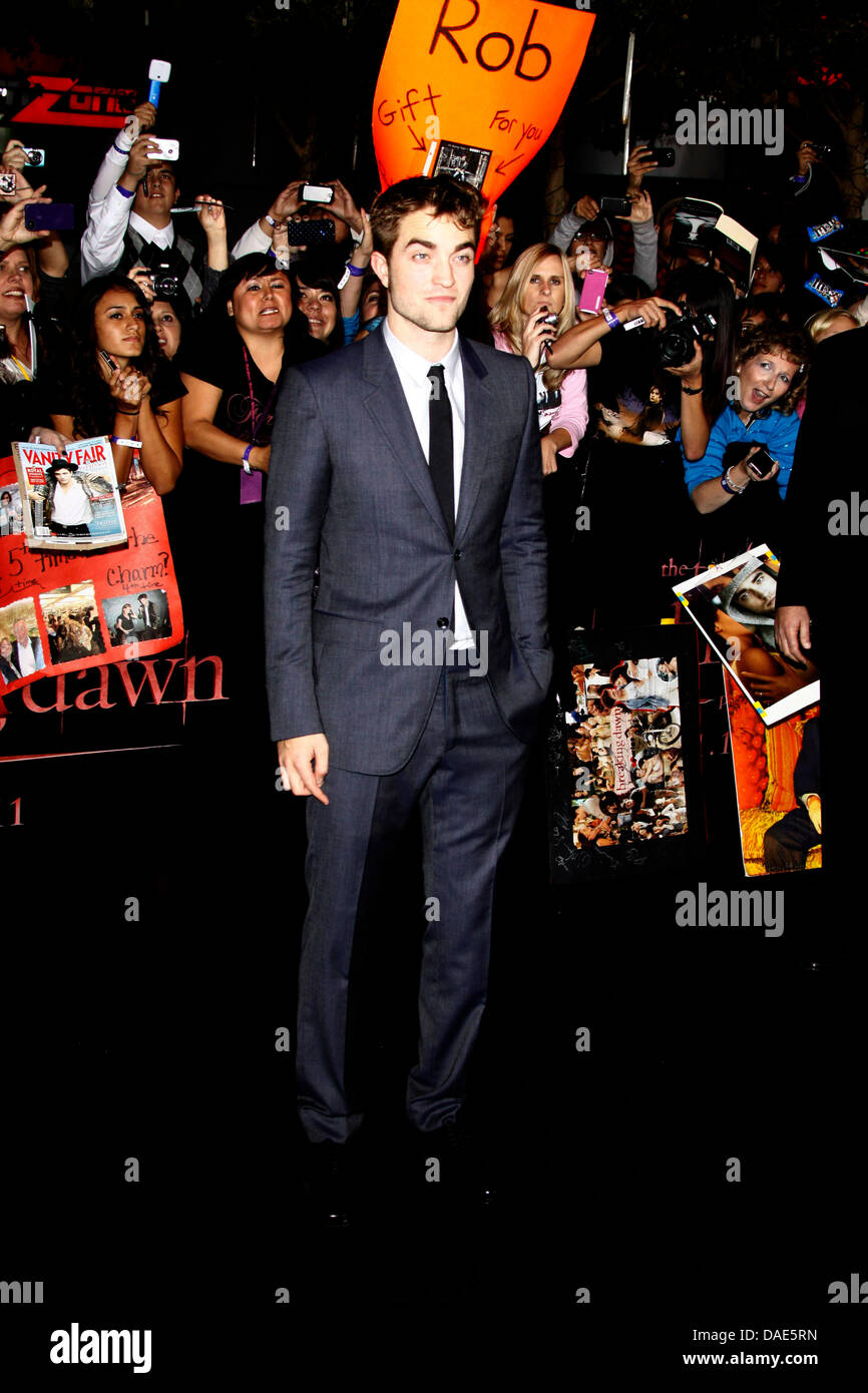 British actor Robert Pattinson arrives for the World Premiere of "The ...