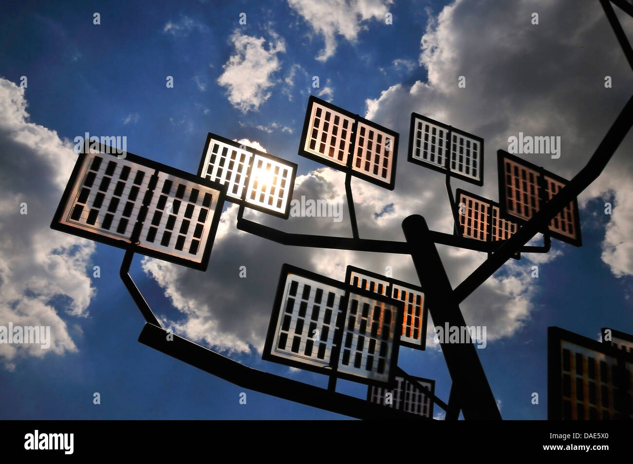 Solar panel tree ulm hi-res stock photography and images - Alamy
